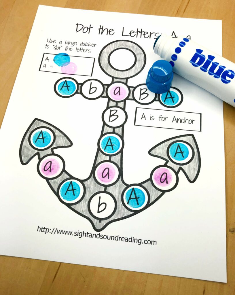 Letter A Lesson Plans - Reading Patch
